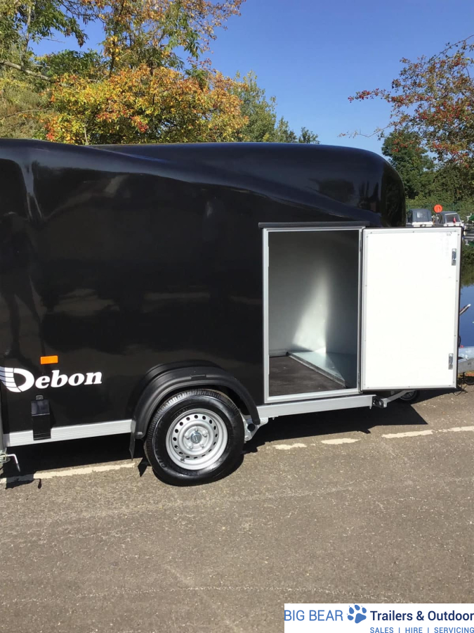 Debon Cargo 1300 Box Trailer -stunning versatile trailer with rear ramp