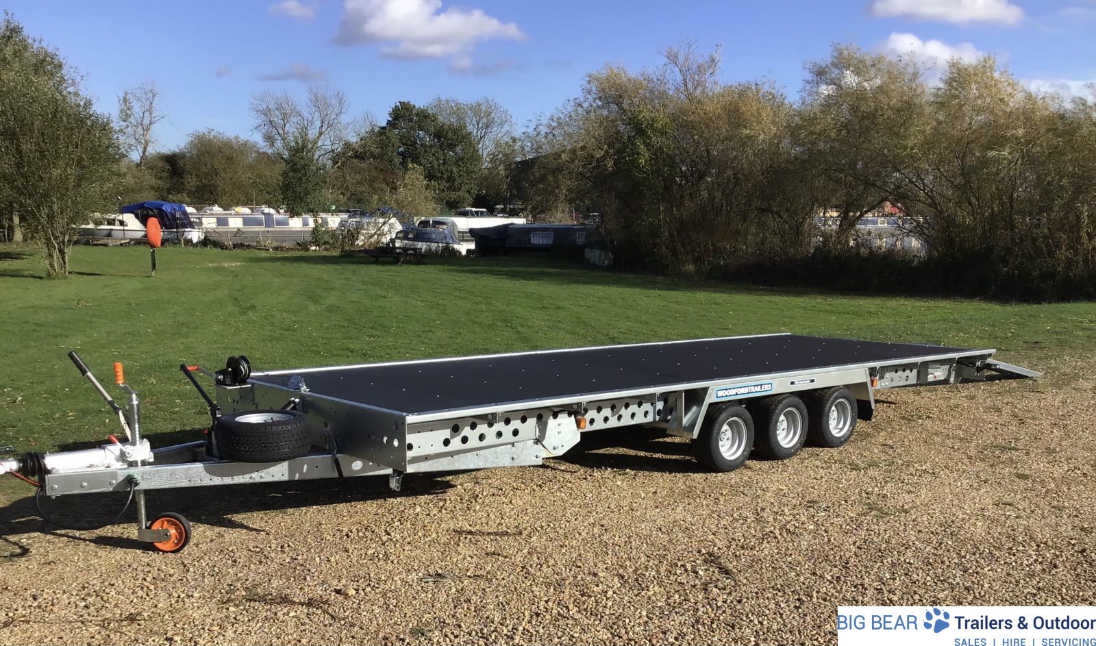 20ft Flatbed Trailer - Woodford | Big Bear Trailers & Outdoor
